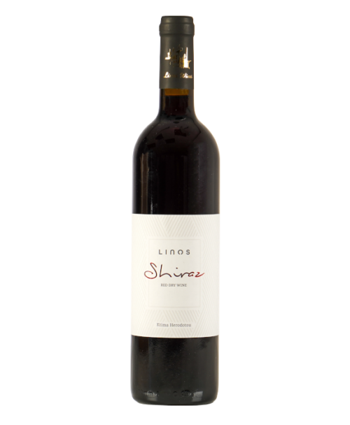 Shiraz Red Dry Wine - Linos Winery Regional Wine Of Omodos Cyprus